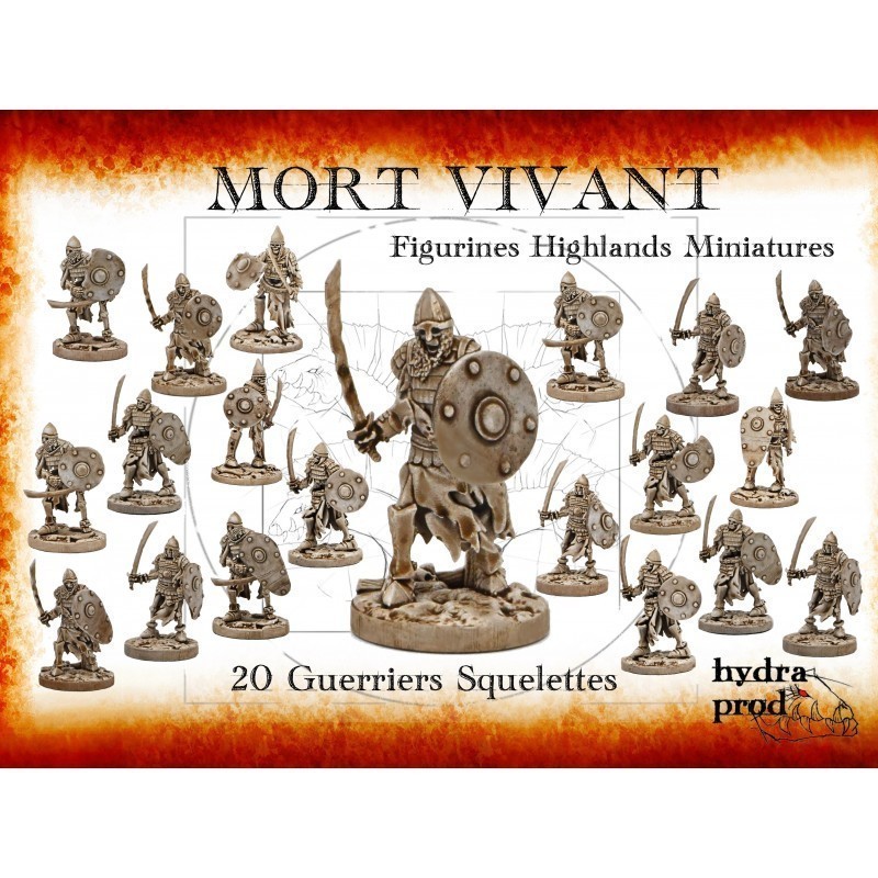 Figurine à peindre Hydra Production Lost Kingdoms Miniatures : 20 ...